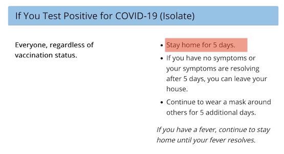 Understanding the New COVID Quarantine and Isolation Recommendations ...